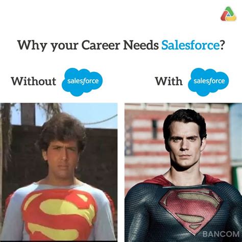 bancom on linkedin became superman salesforce carrer