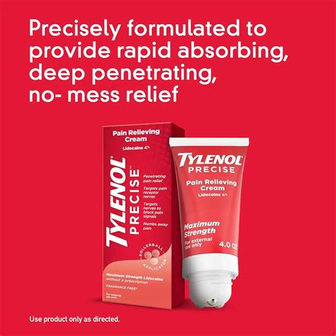 Tylenol® Precise® Pain Relieving Cream Tylenol®