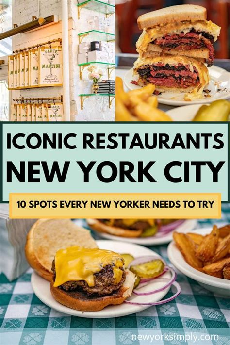 10 Iconic New York City Restaurants Every New Yorker Needs To Try Artofit
