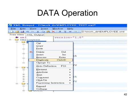 xml introduction practice ppt