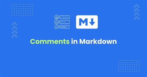 Comments In Markdown