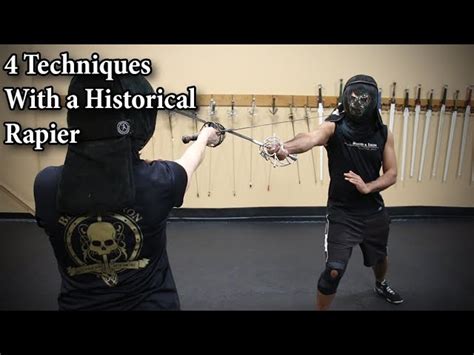 Rapier Sword Fighting Sword Fight Rapier Dagger Duel Youtube