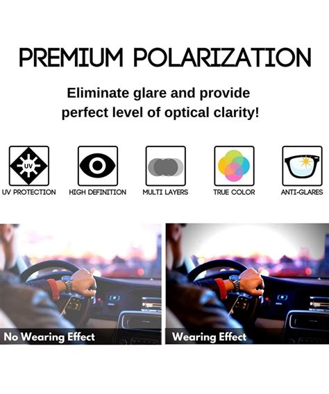 Extra Large Wide Rectangular Frame Polarized Sunglasses For Big Head