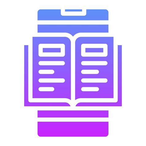 Premium Vector Ebook Vector Icon Illustration Of Education Iconset