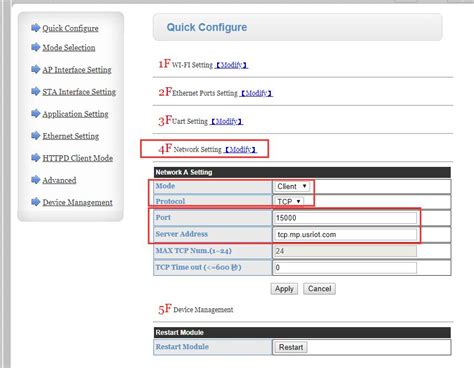 How To Connect Usr Wifi232 B2 To The Usr Cloud To Achieve One To One