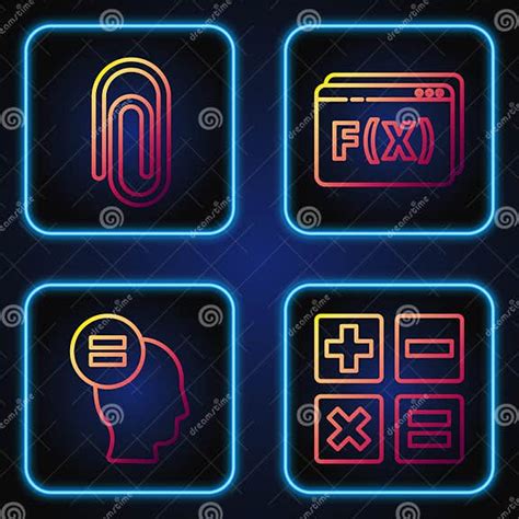 Set Line Feather And Inkwell Test Or Exam Sheet Book With Word Mathematics And Geometric