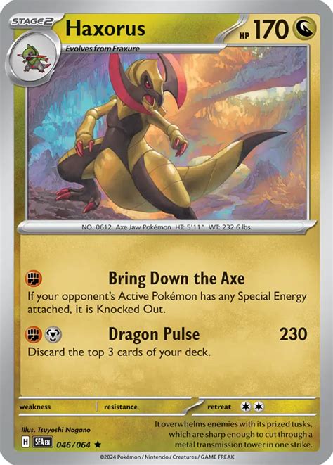 Haxorus Pokémon Detail