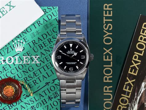 Rolex Explorer Watches Ref 114270 114270 Uk Retailed The Watch Club