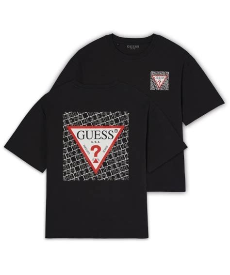 【セール】triangle Logo Tee（tシャツカットソー）｜guess（ゲス）のファッション通販 Zozotown