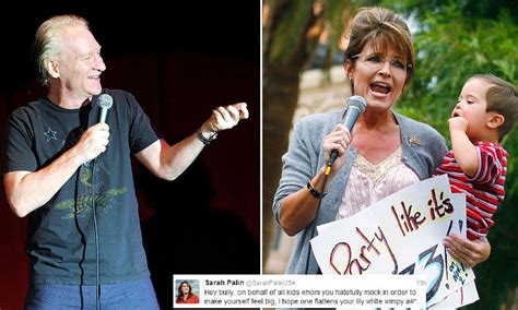 Sarah Palin Lashes Out At Bill Maher And Says She Hopes His Lily White