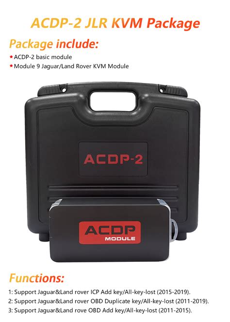 Yanhua Mini ACDP JLR KVM Package MK