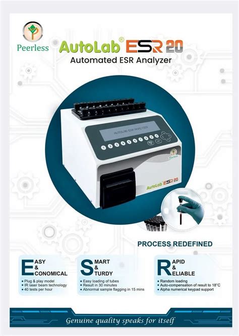 Automatic Automated Esr Analyzer At ₹ 60000 Piece In Ghaziabad Id
