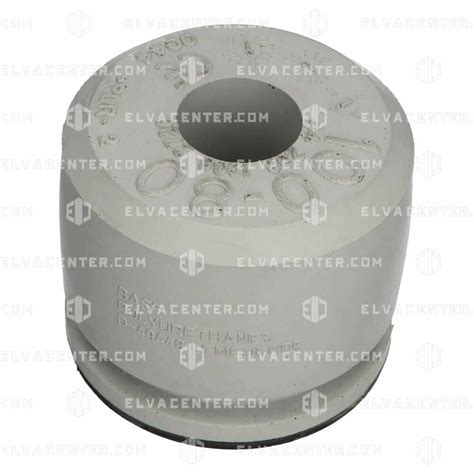 Lift Buffer A12 Ø 80 X 80 Mm With Round Steel Plate According To En