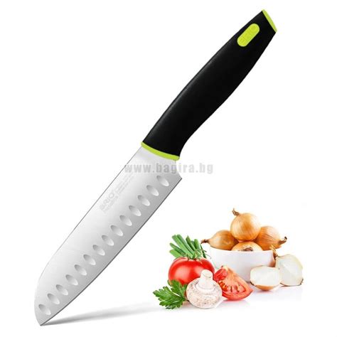 Нож Santoku 18 см Brio Metallica Bagira