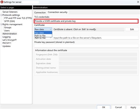 How To Install An Ssl Certificate On The Filezilla Server Cheap Ssl