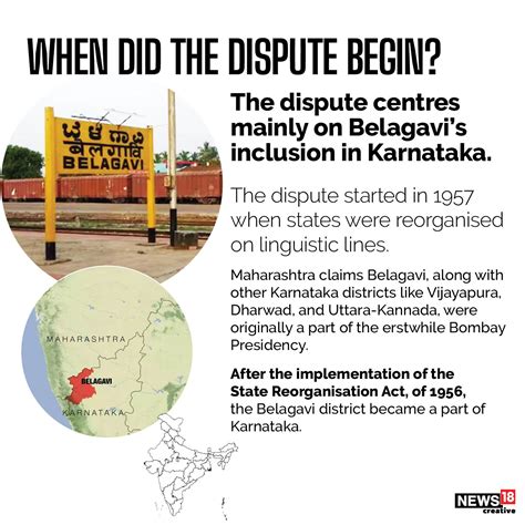 Karnataka Maharashtra Border Row What Is The Belagavi Dispute All You