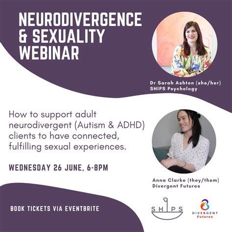 Ships Webinar On Neurodivergence And Sexuality Sexual Health And