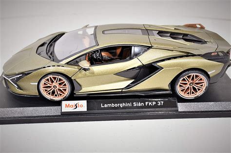 Maisto Lamborghini Sian Fkp 37 118 Scale Olive Green Never Wash A Dish