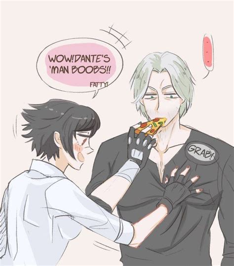 Super Jump On X Now Were Even😉🍕🍕🍕👌 Dmcvfanart Dante Lady