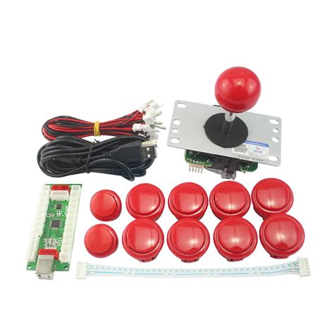 buy arcade joystick diy kit for arcade game pc usb