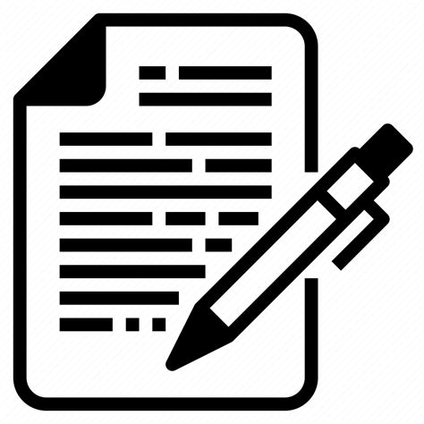 Edit File Text Document Icon Download On Iconfinder