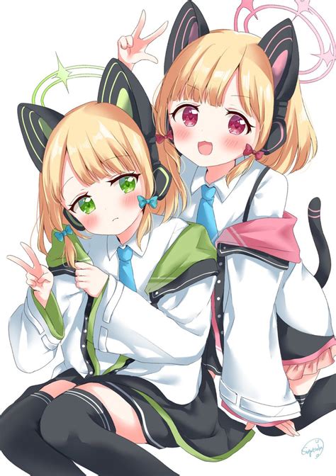 무화 Dramaturgy on Twitter RT Sugutsuka Rerun day37 モモイミドリ ブルーアーカイブ