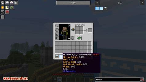 Schematics Mod 1Minecraft