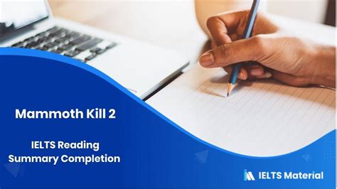 Ielts Reading Summary Completion Topic 6