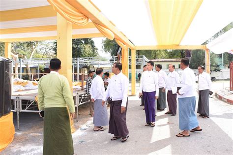 မန္တလေးတိုင်းဒေသကြီးအစိုးရအဖွဲ့ဝန်ကြီးချုပ် ဦးမျိုးအောင် ၃၆ ကြိမ်မြောက