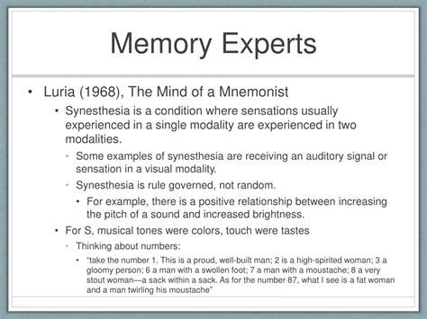 Ppt Psy 368 Human Memory Powerpoint Presentation Free Download Id