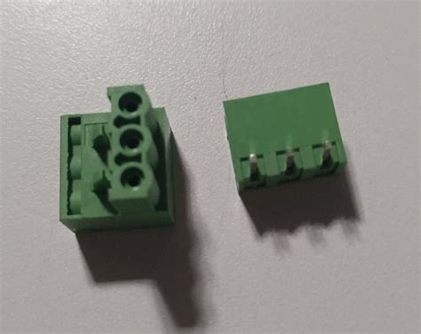 Plastic Pin Green Pcb Terminal Block P A At Rs Piece In New