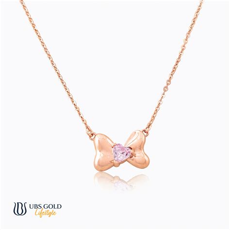 Ubs Kalung Emas Disney Minnie Mouse Kky0351r 17k Ubslifestyle
