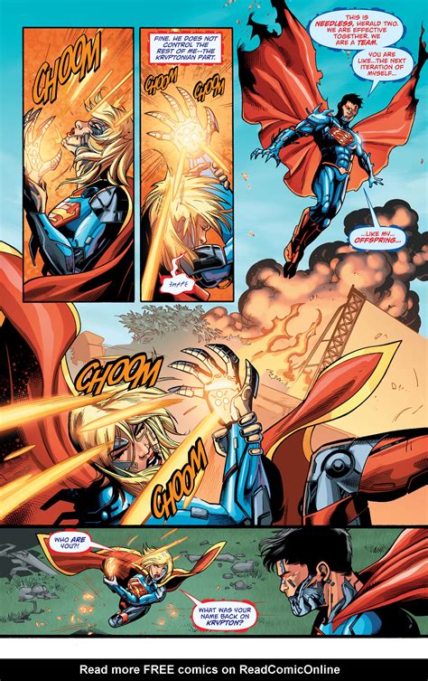 Read Online Supergirl Futures End Comic Issue Tpb