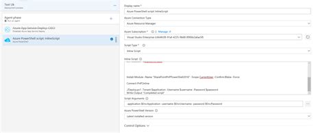 Install Pnp Powershell Using Inlinescript Within A Release Definition In Vsts