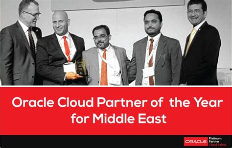 Evosys On Linkedin Oracle Cloud Partner Of The Year For Middle East