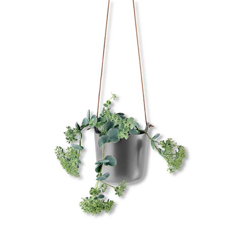 Hanging Pots Grey At Delbert Sanders Blog
