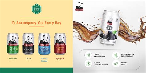 Promo Cap Panda Minuman Liang Tea Teh Kaleng 310 Ml Kemasan Karton