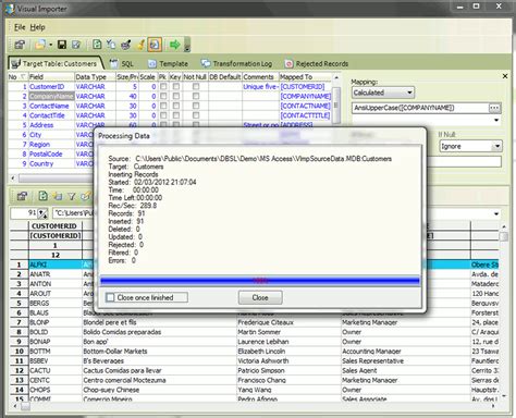 visual importer etl database software discount for pc