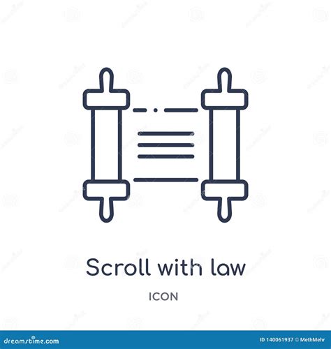 Linear Scroll Icon From Cursor Outline Collection Thin Line Scroll