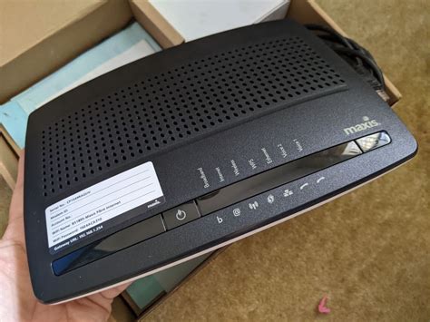 Maxis Technicolor Modem Router Model Tg784nv3 Computers And Tech Parts