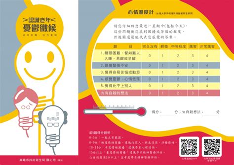 七月自殺防治衛教文宣
