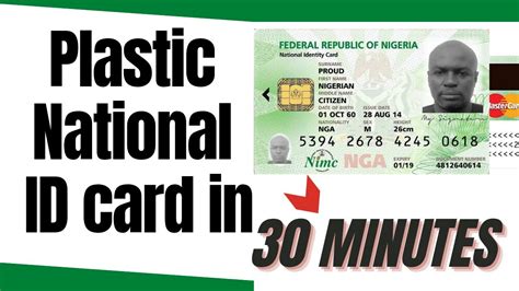 How To Obtain Your National Id Card Plastic In 30minutes Nimc