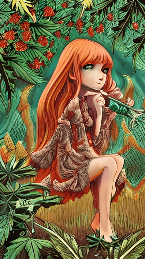 Forest Sprite Graphic · Creative Fabrica