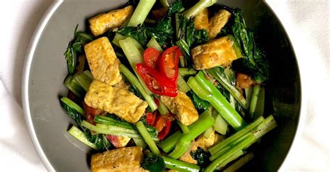 Resep Tumis Tahu Sawi Hijau Oleh Aura Amalia Cookpad