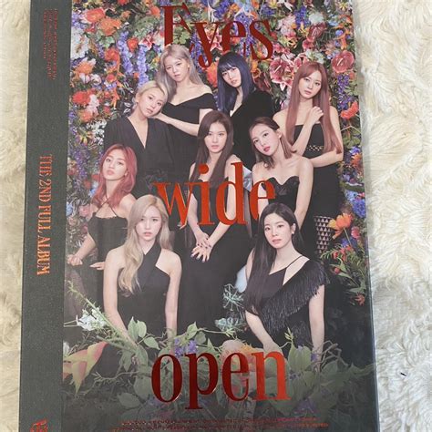 Eyes Wide Open Twice Album In Perfect Condition Depop