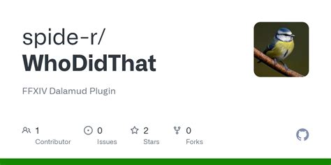 Github Spide Rwhodidthat Ffxiv Dalamud Plugin