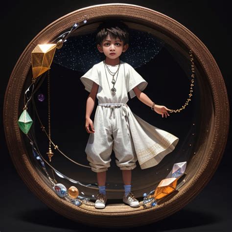 The Micro Man On The Necklace