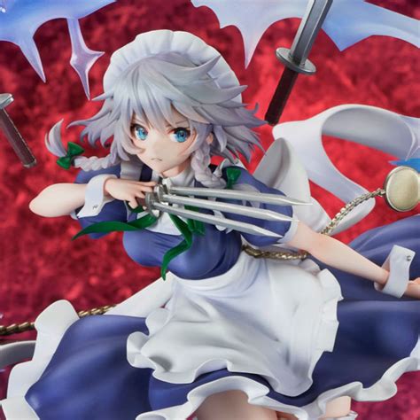 Izayoi Sakuya Figure 17 Scale Touhou Project Emontoys 4589619490731