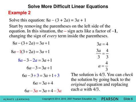 Difficult Linear Equations Examples At Imelda Metzger Blog