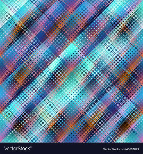 Geometric Abstract Pattern Moire Overlay Style Vector Image